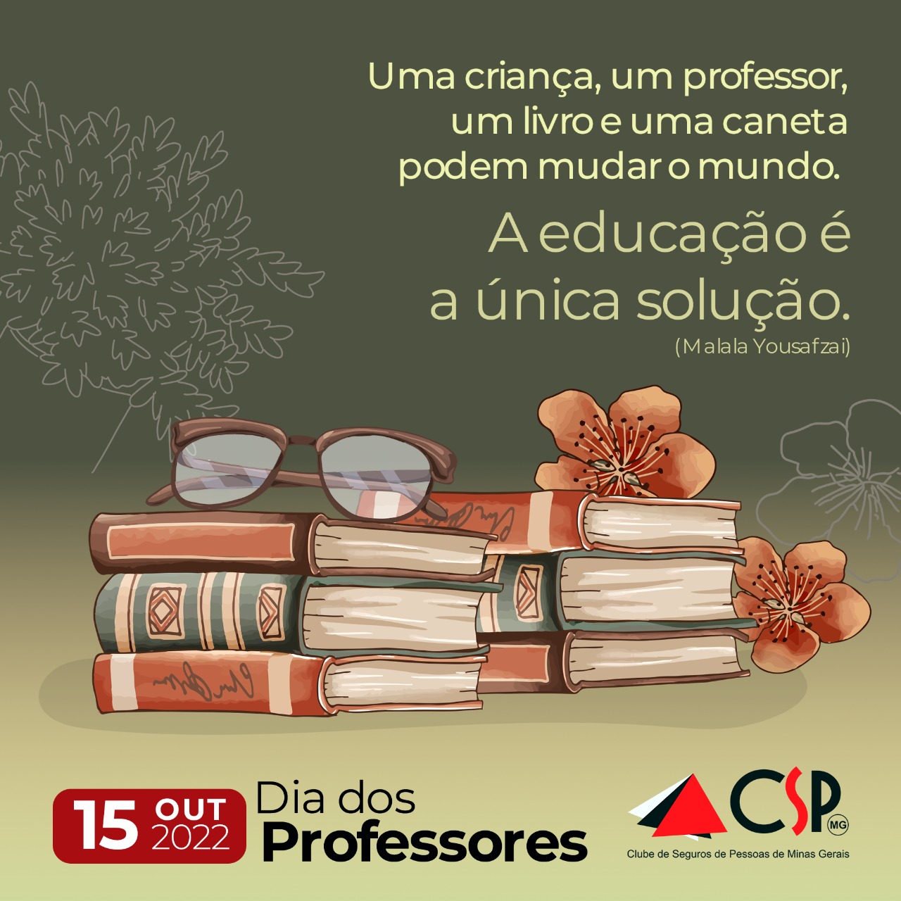 Dia do Professor é celebrado em 15 de outubro | CSPMG